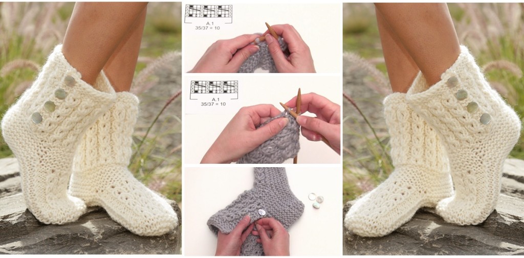 Cable Slippers Tutorial – Design Peak