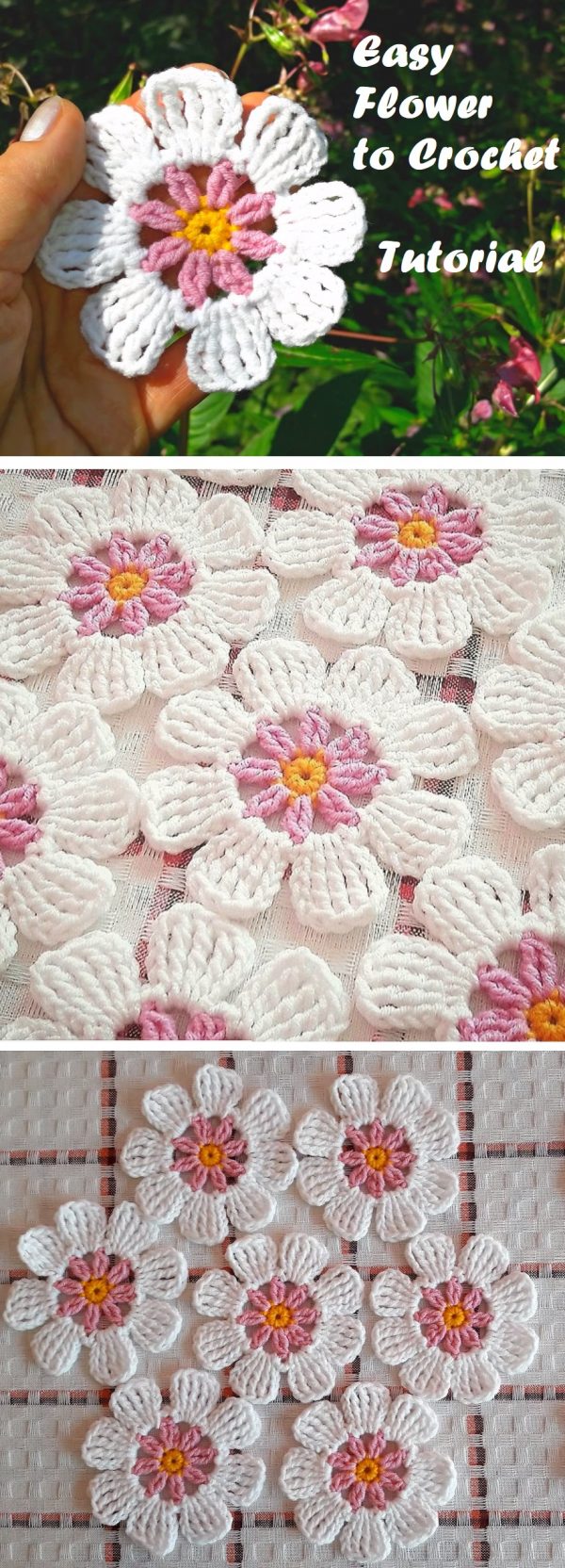 Easy Crochet Flower Tutorial – Design Peak