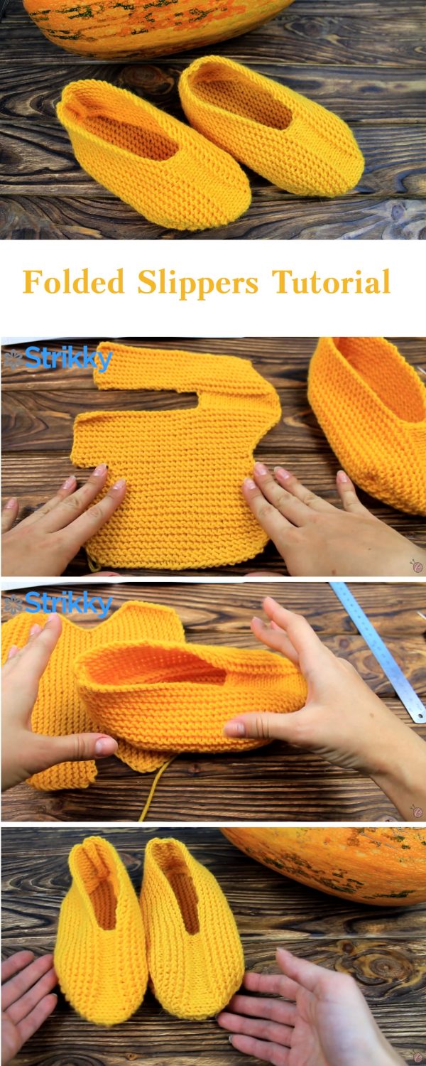 Simple Folded Slippers Tutorial – Design Peak