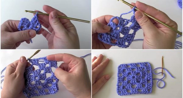 Classic Granny Square – Easy tutorial – Design Peak