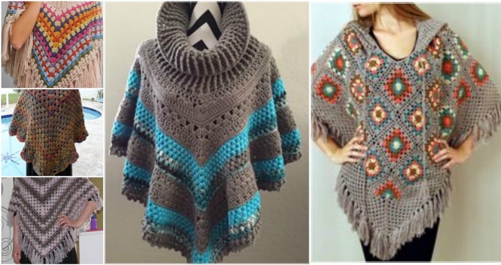 Crochet Tutorial – Poncho - Design Peak