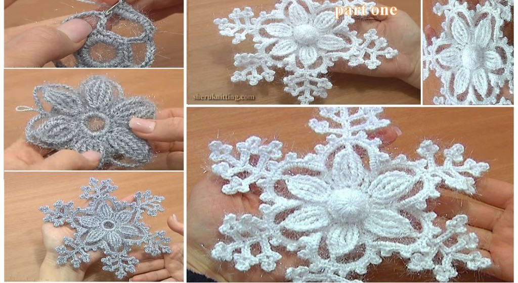 Crochet Snowflake Tutorial - Design Peak
