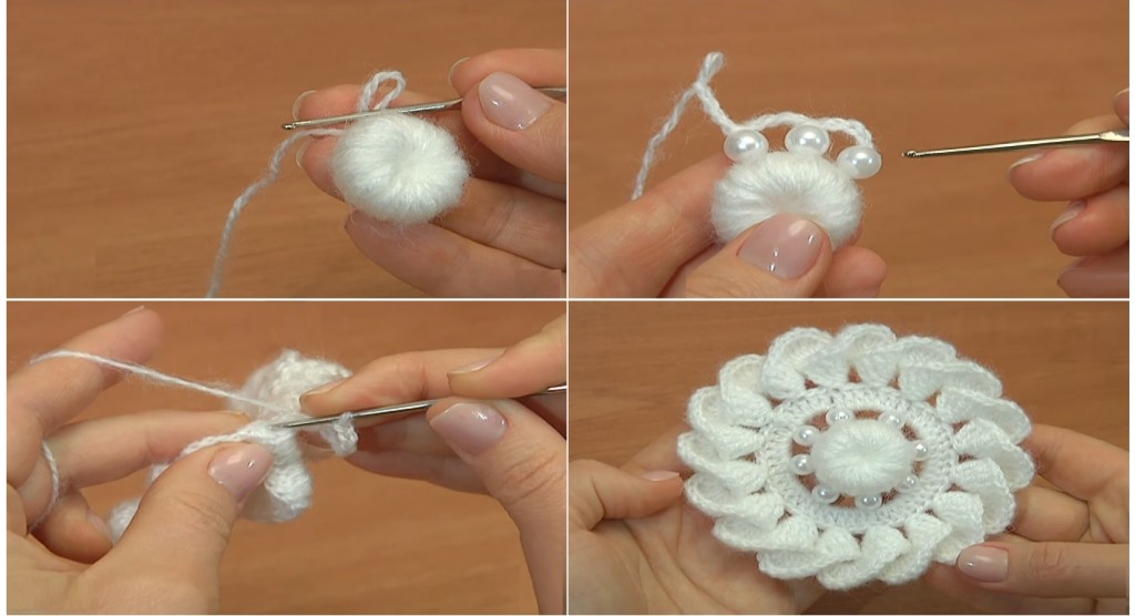 African Flower Square Tutorial - Design Peak