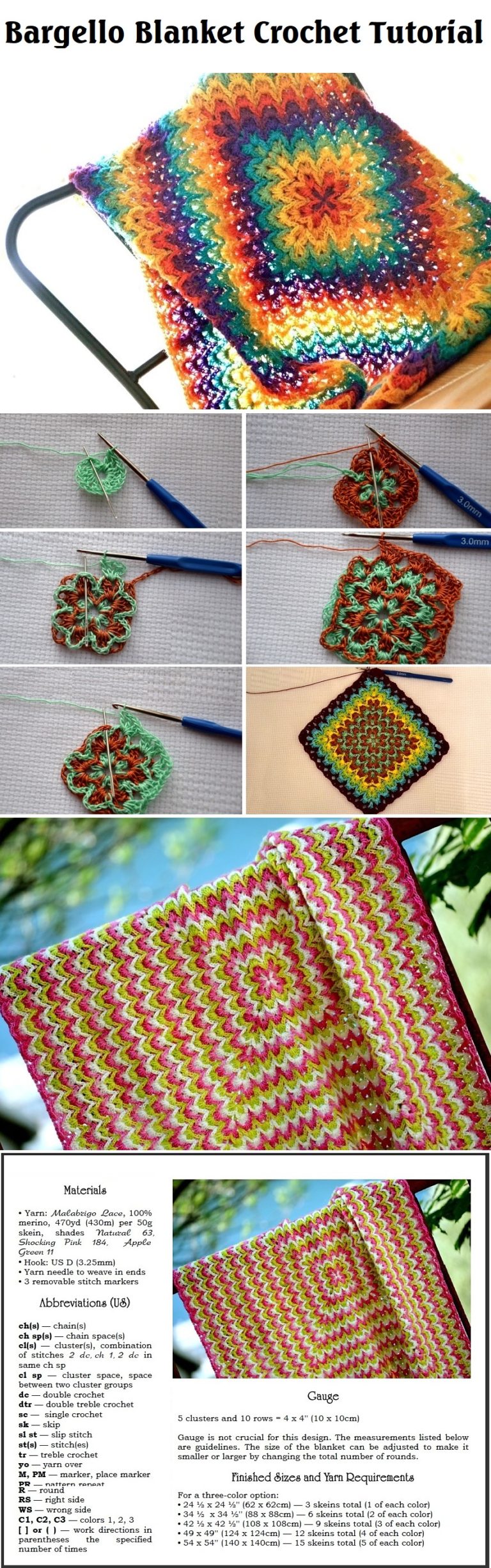 Crochet Bargello Blanket – Design Peak