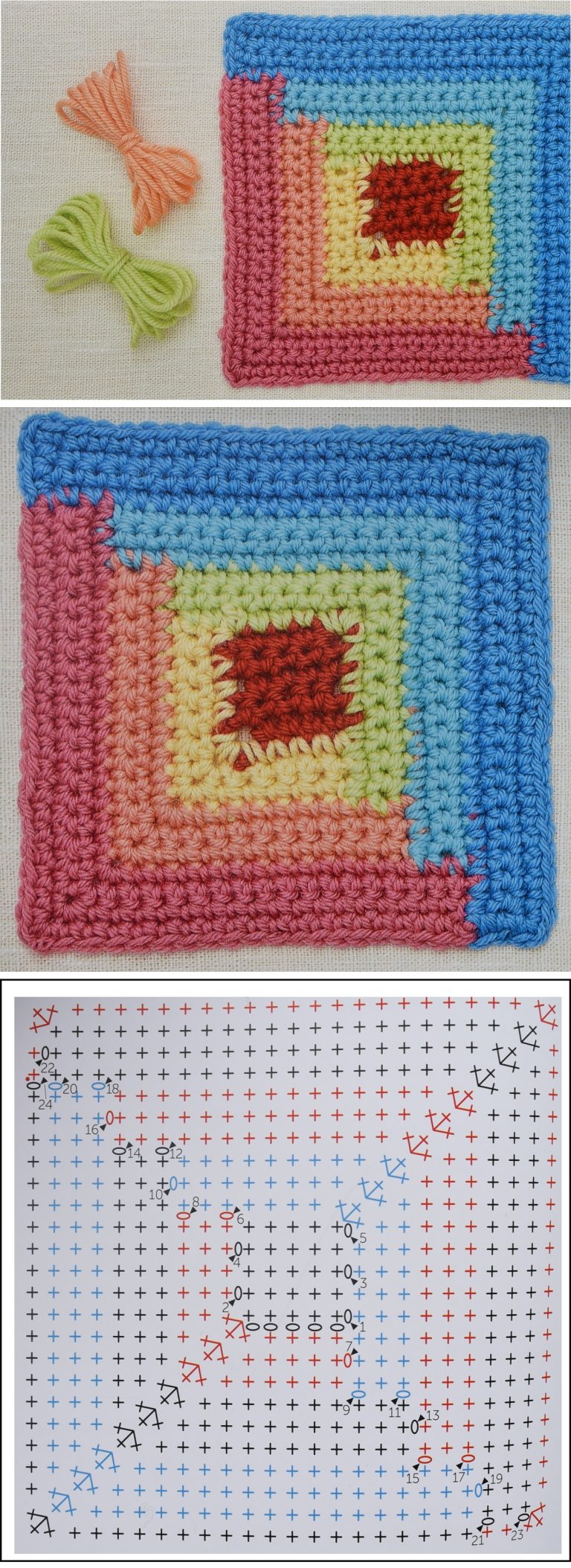 Solid Square & Blanket – Complete Pattern – Tutorials & More