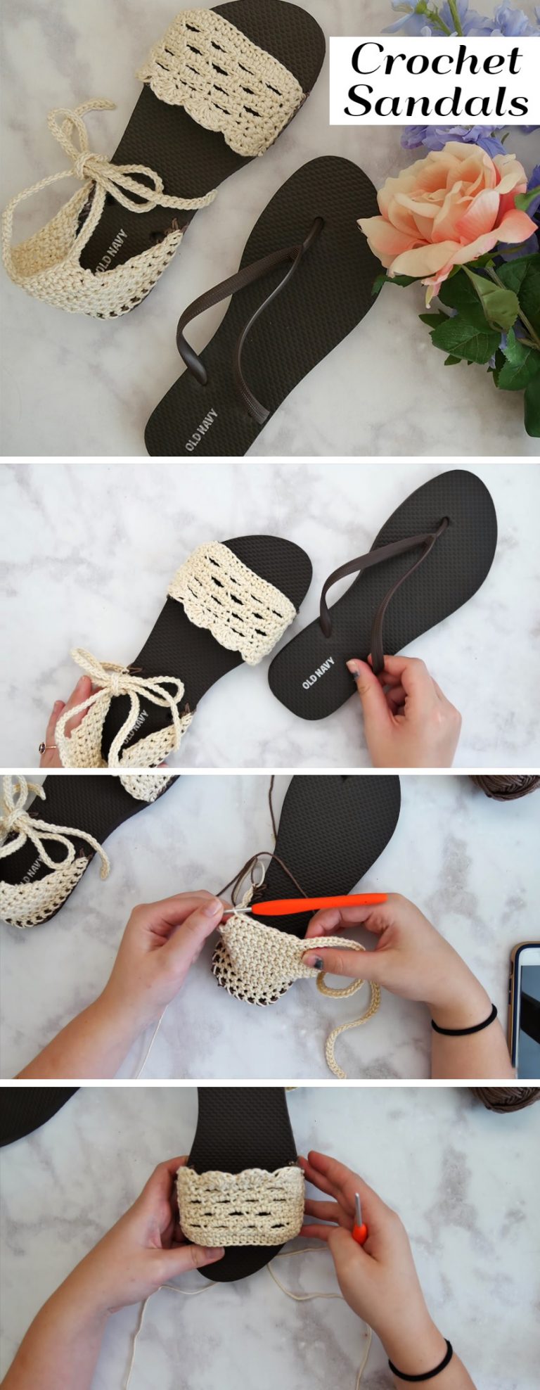 How to Crochet Perfect Sandals – Design Peak