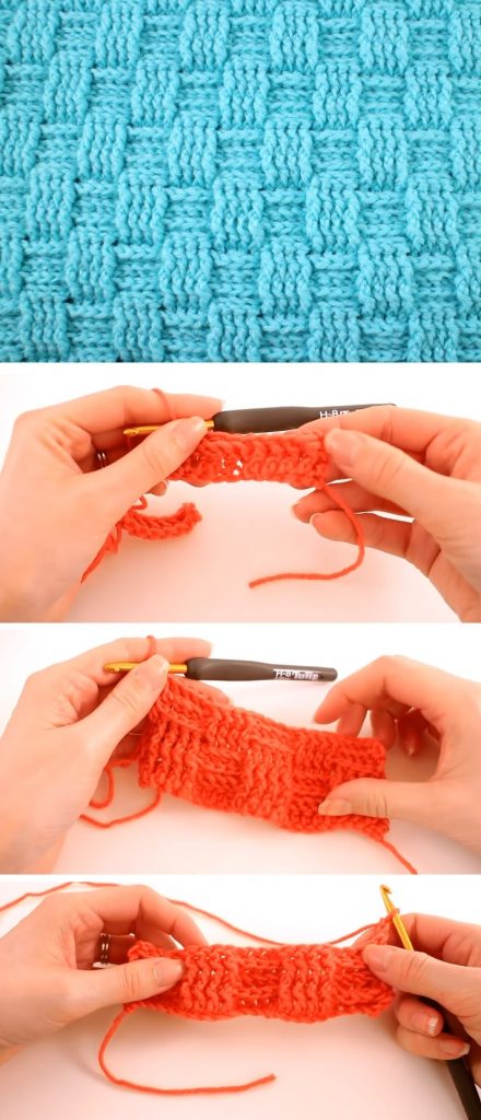 Crochet Basketweave Stitch – Design Peak