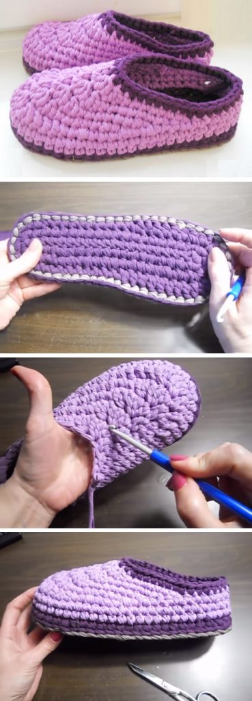 Crochet Slippers – Footwear Tutorial – Design Peak