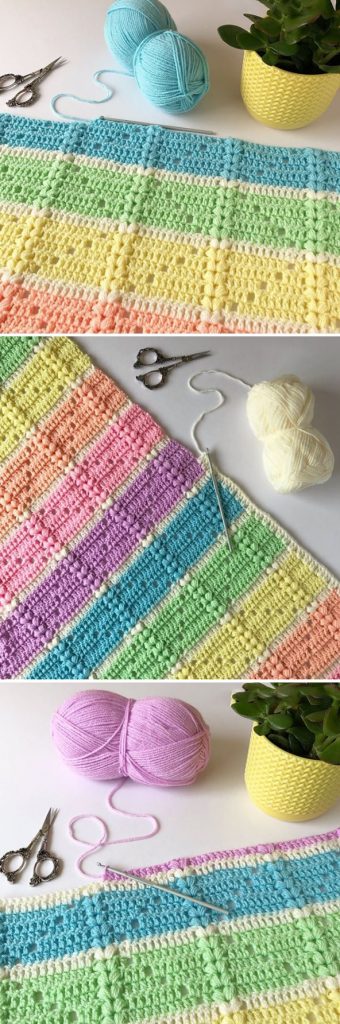 Crochet Hearts Blanket – Design Peak