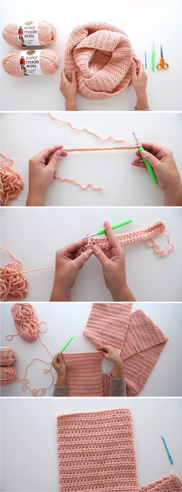 Crochet Scarf Tutorial (no experience needed) – Design Peak