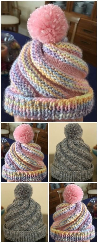 Crochet Swirled Hat Free Pattern – Design Peak