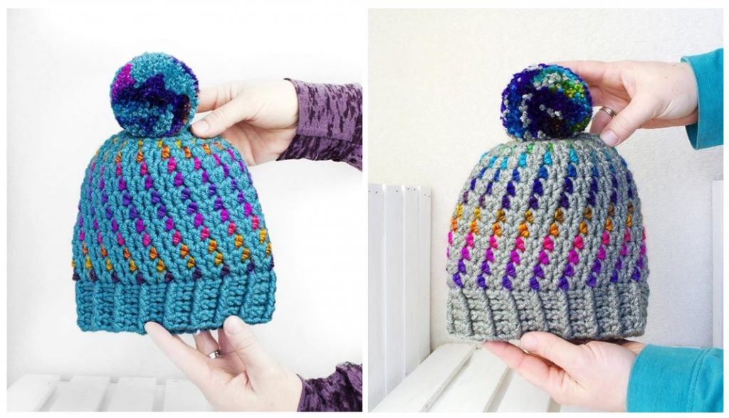Crochet Swirl Hat – Free Tutorial - Tutorials & More