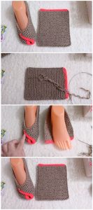 Folded Slippers Free Tutorial – Design Peak