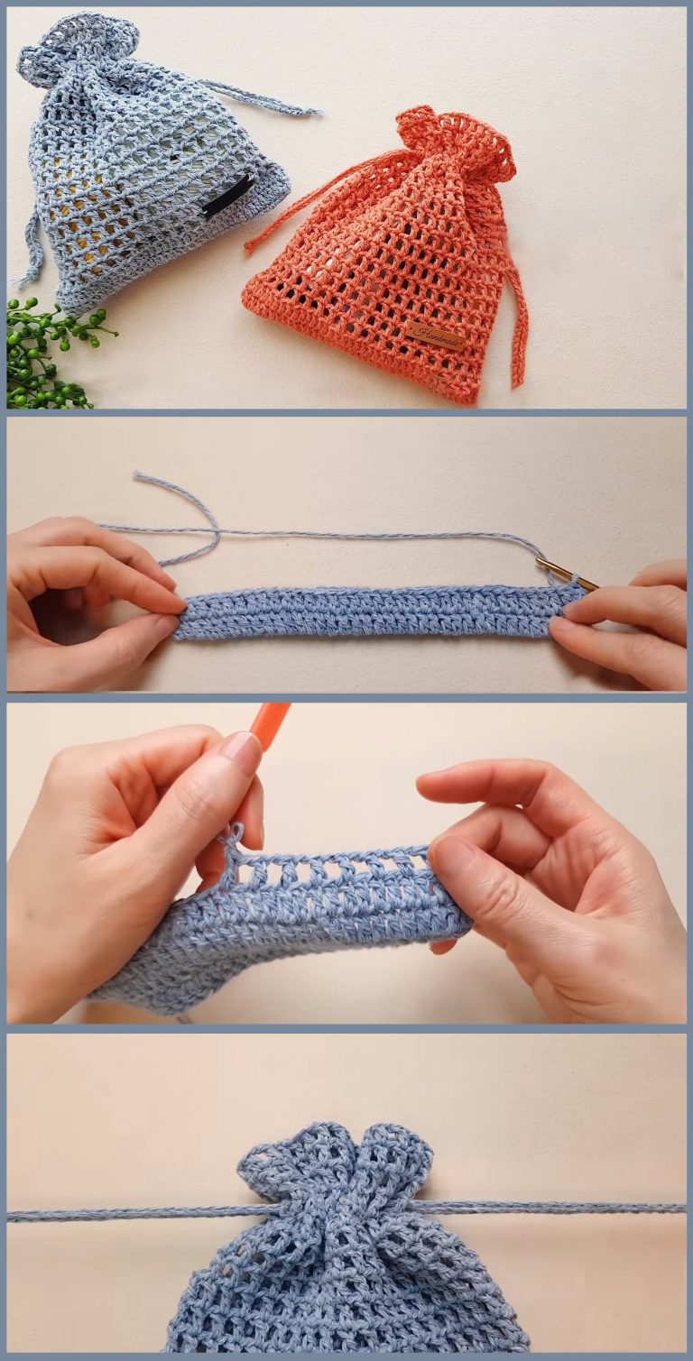 Beginner Crochet – Net Bag – Design Peak