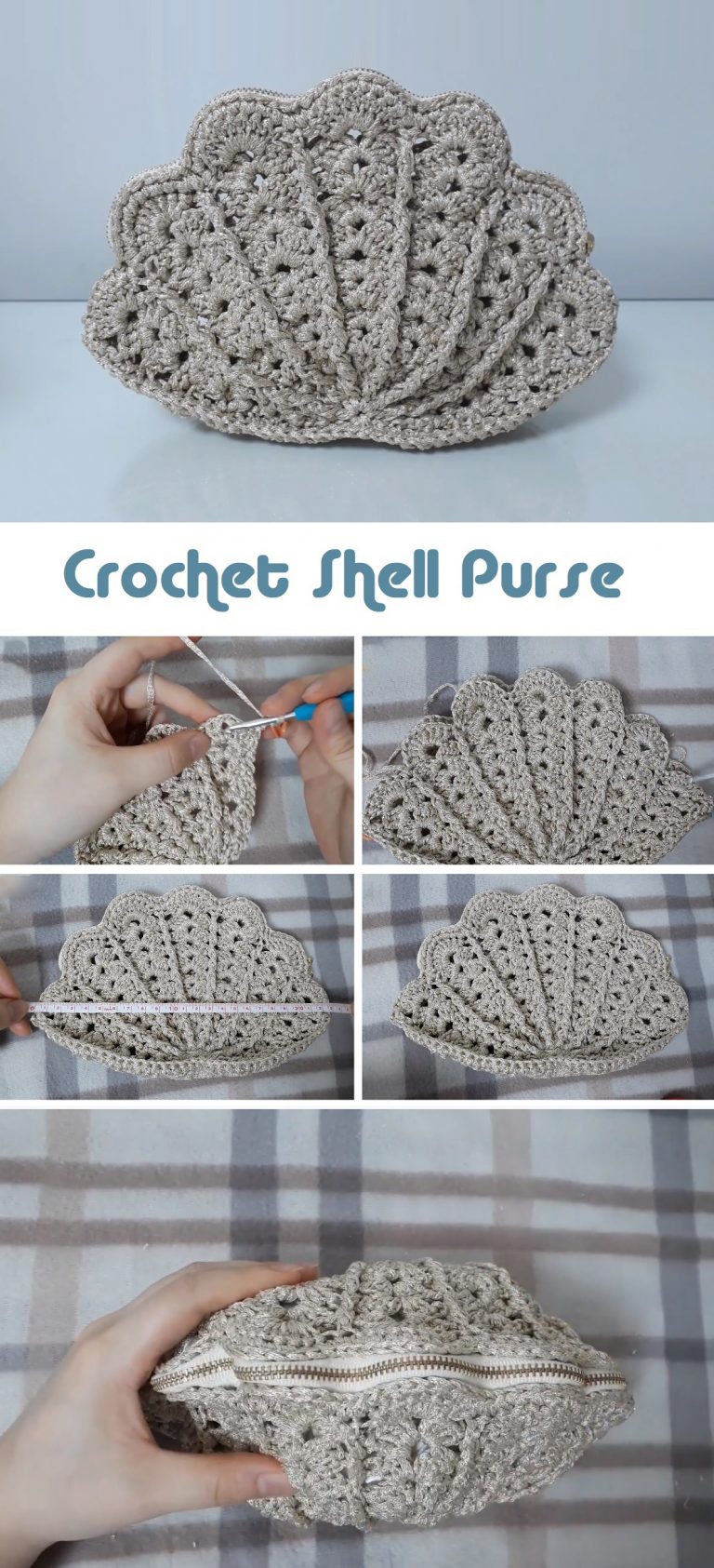 Crochet Shell Purse – Design Peak