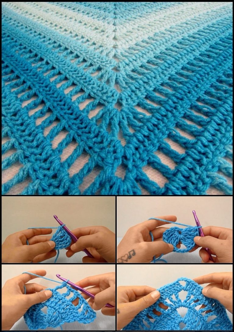 Beautiful Shawl Tutorial – Design Peak