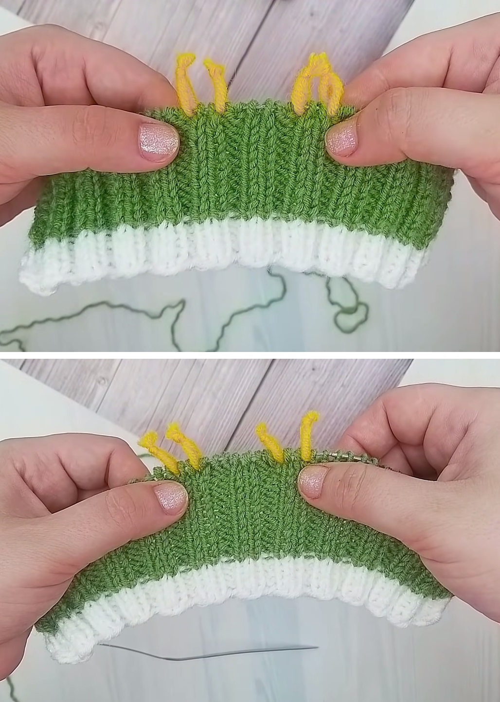 How to Knit Folded Slippers – Design Peak