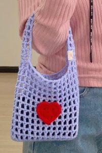 How To Crochet Mini Net Bag – Design Peak
