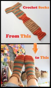 Crochet Socks – Tutorial – Design Peak