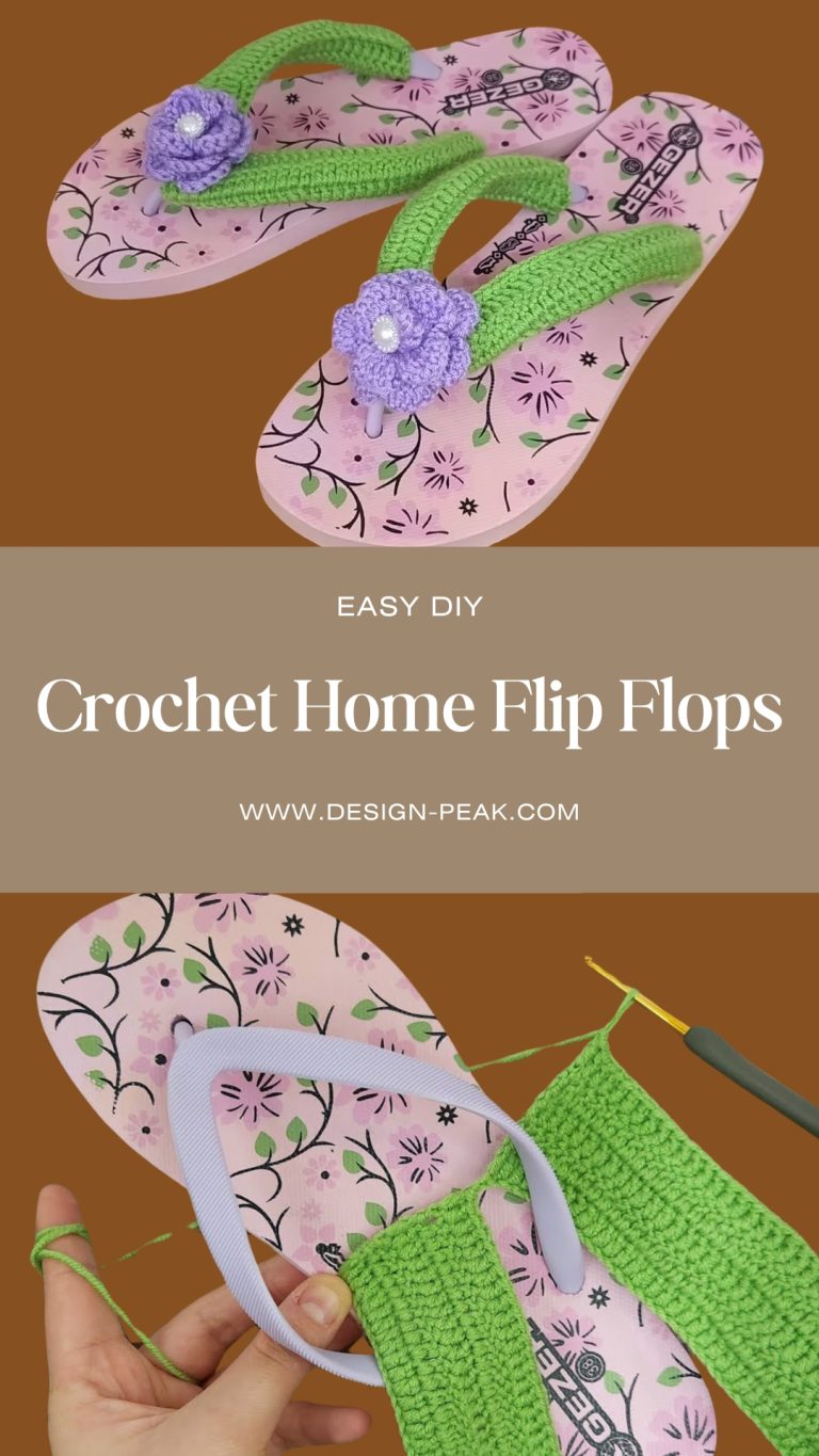 Transform Your Flip Flops with Crochet Decorations – Design Peak