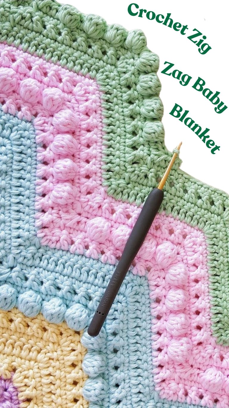 Crochet Zig-Zag Blanket – Nerd’s Guide – Design Peak