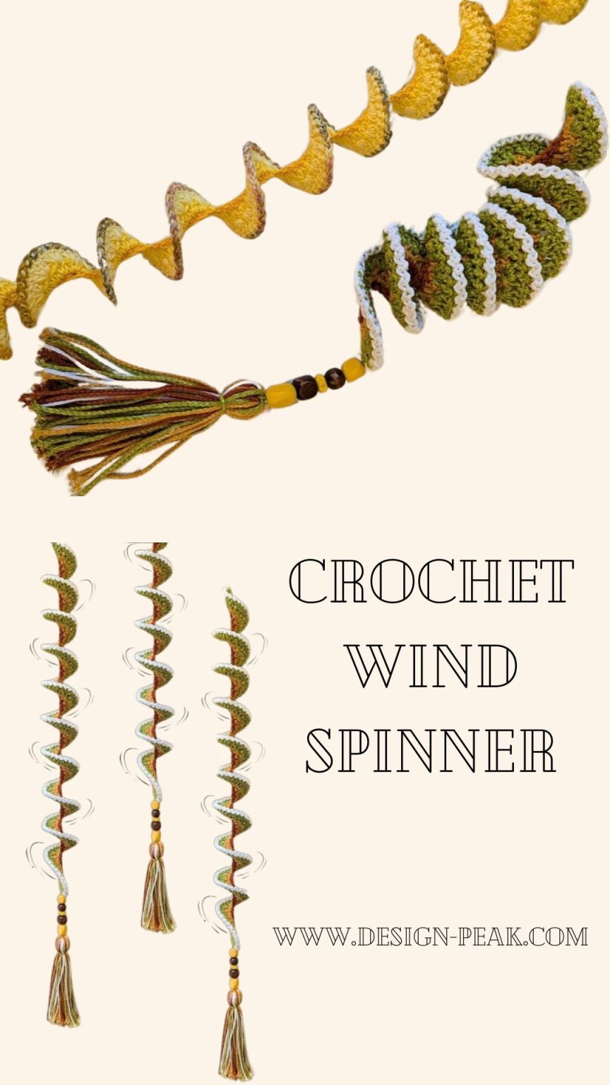 Crochet Wind Spinner – Easy – Design Peak