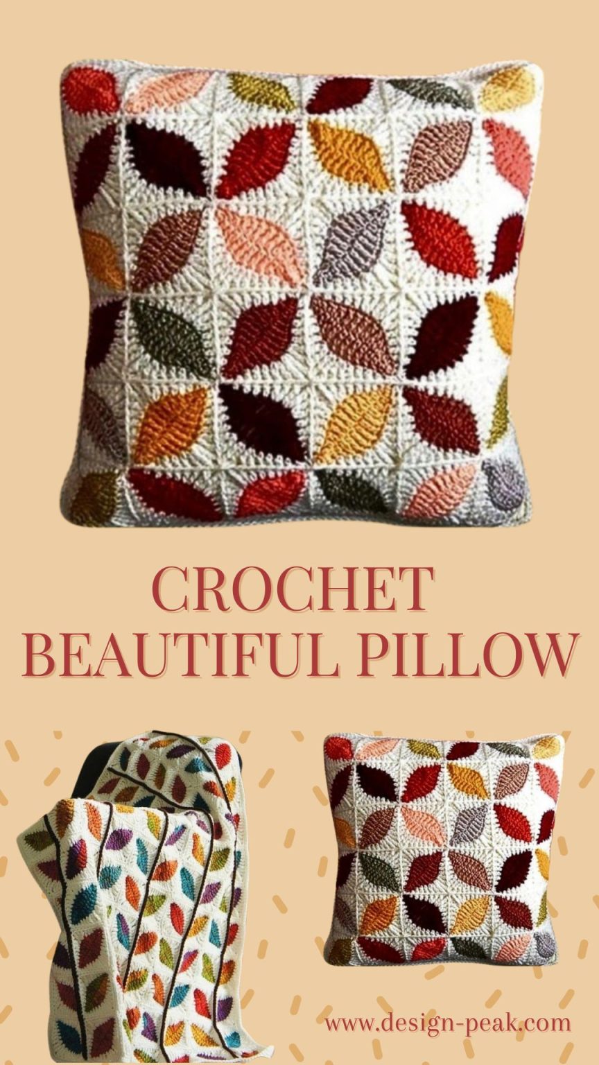 Crochet Beautiful Pillow Covers for a Cozy Home – Design Peak