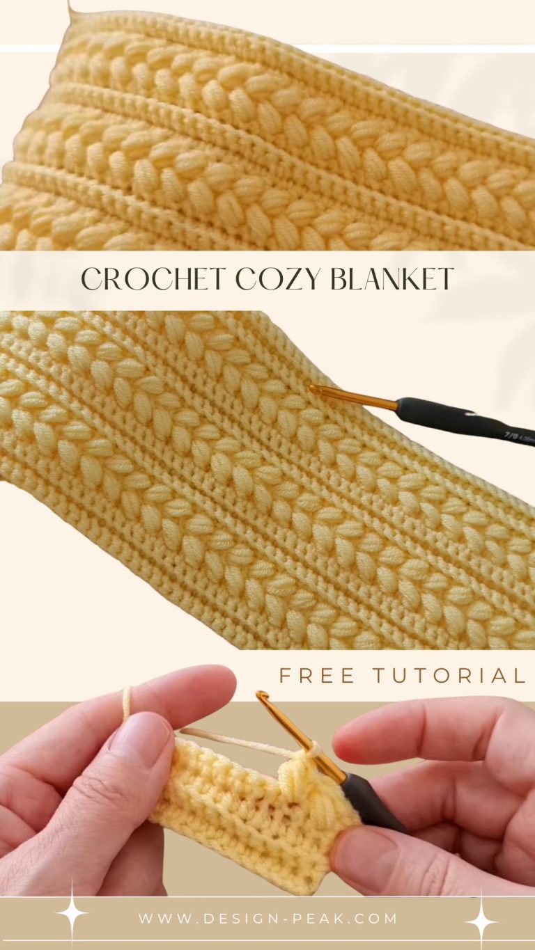 Simple Crochet Pattern for Beginners – for Scarves, Sweaters, and ...