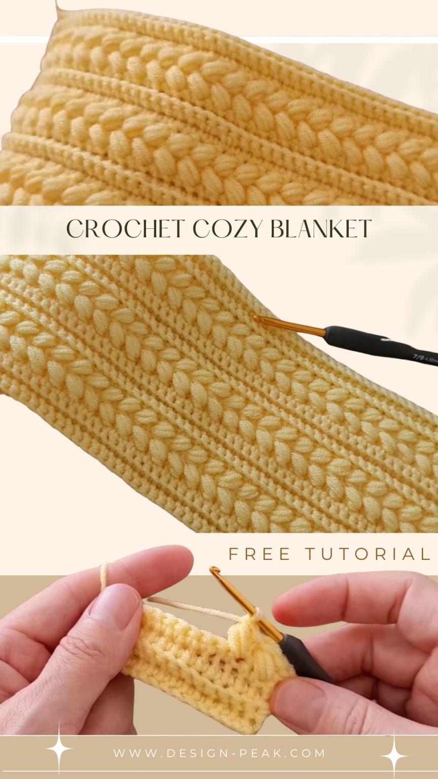 Simple Crochet Pattern for Beginners – for Scarves, Sweaters, and ...