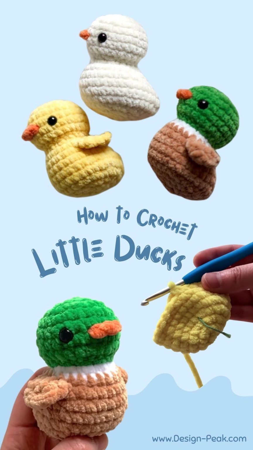 How to Crochet Little Ducks – Design Peak